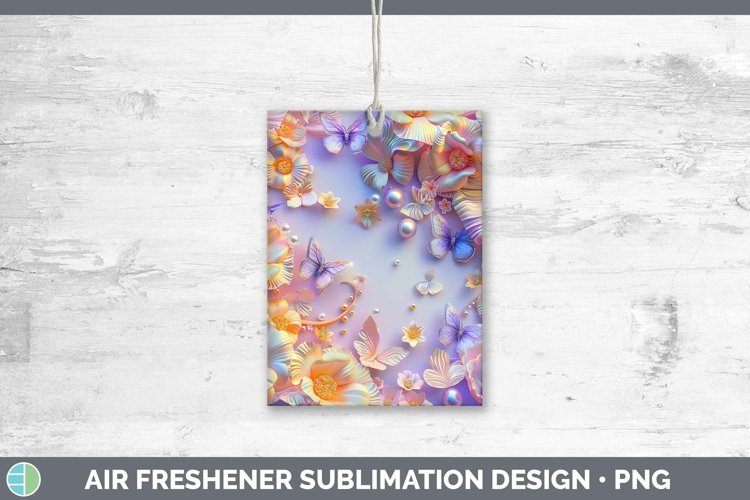 Enchanted Flowers 3D Buttercup Air Freshener Sublimation Car