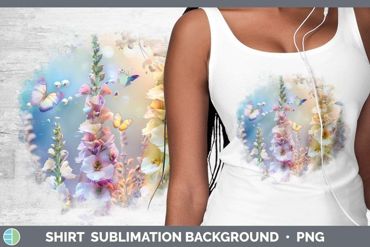 Enchanted Flowers 3D Snapdragon Shirt Sublimation Sublimatio