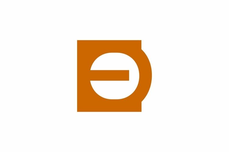 EO OE logo design vector template (3732457)