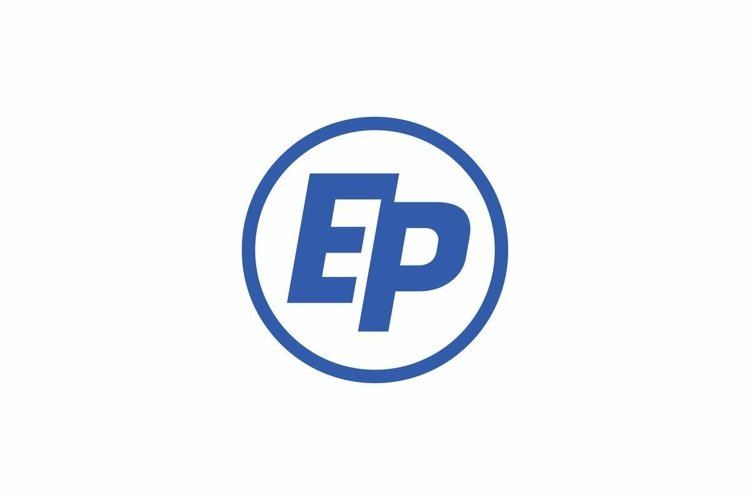 EP logo design vector template (3732463)