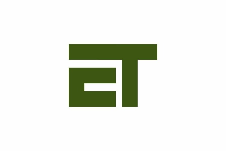 ET logo design vector template (3732536)