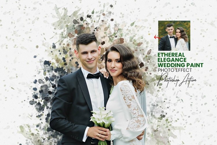 Ethereal Elegance Wedding Paint