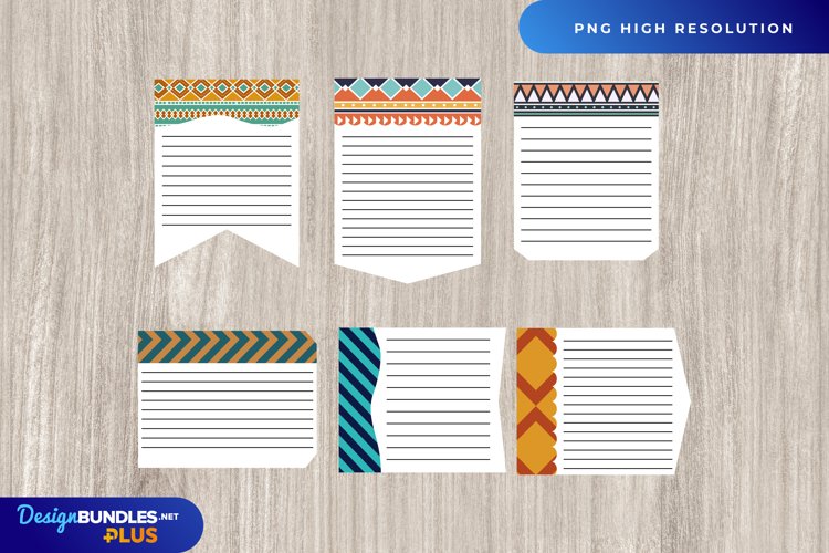 Ethnic Tribal Shaped Scrapbooking Layout
