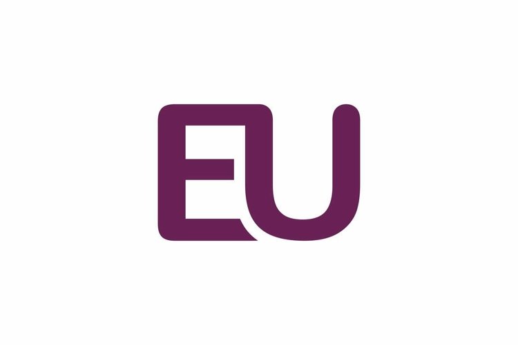 EU logo design vector template (3732560)