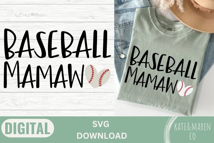 Baseball Mamaw SVG | That's My Grandson SVG (2583685)