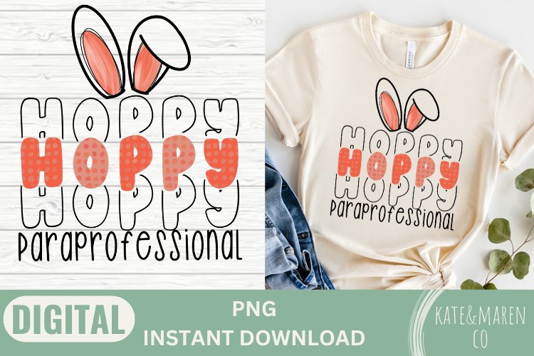 easter paraprofessional png, hoppy teacher aide png