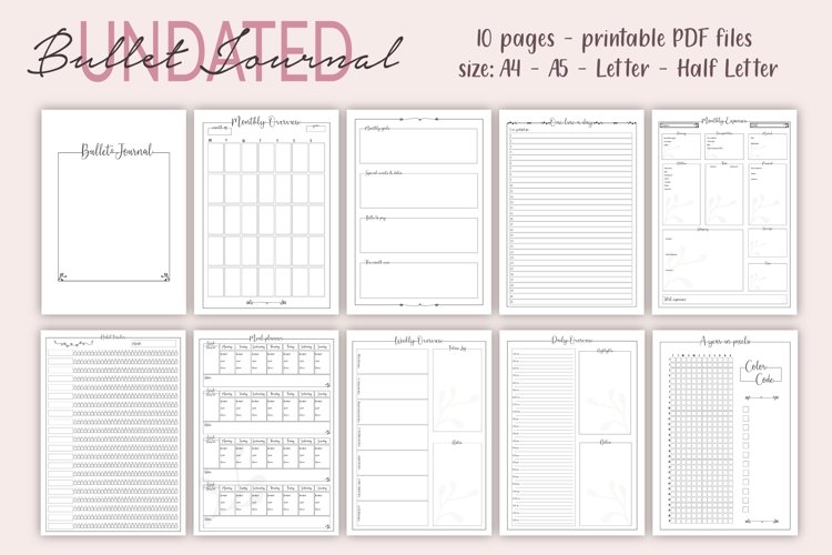 Pdf Bullet Journal
