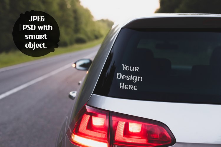 Rear Window Car Mockup (2763008)