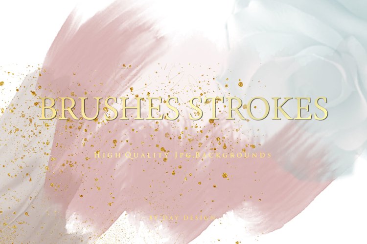 Watercolor Brush Strokes Backgrounds