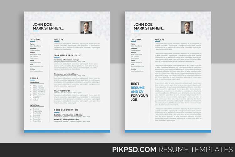 Clean Resume/CV