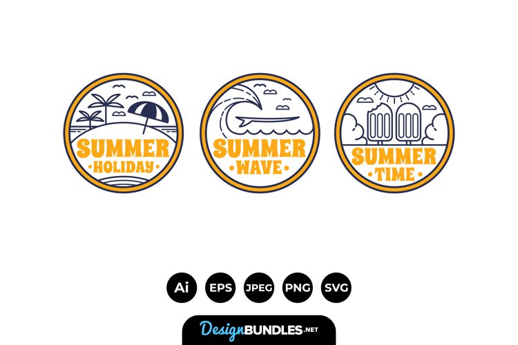 Summer Badges