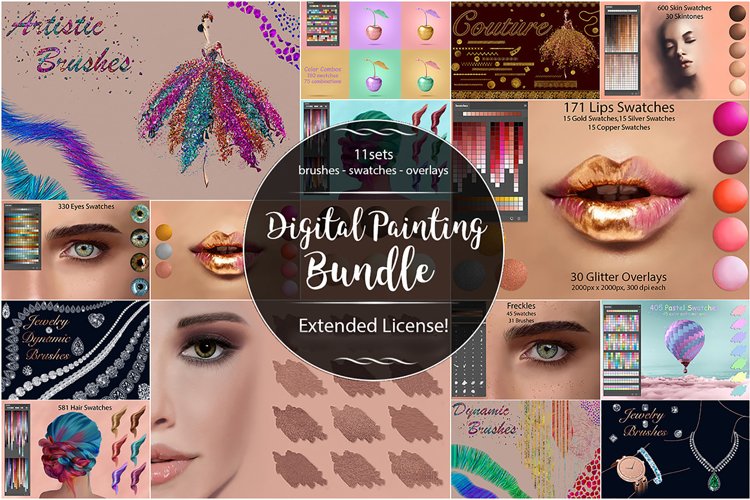 Digital Painting Bundle for Photoshop (169589)