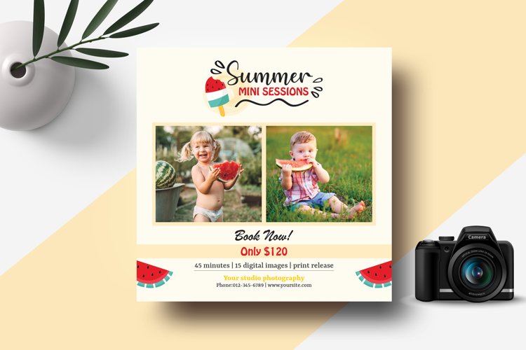 Summer Mini Session Template (721772)