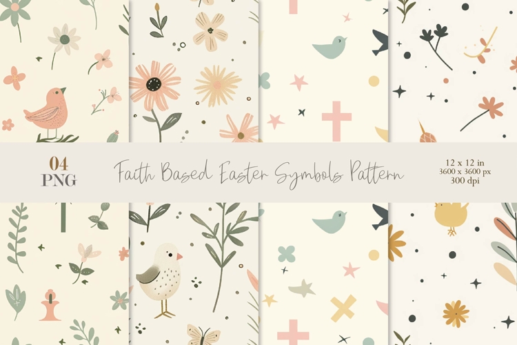 Faith Based Easter Symbols Pattern (6547420)