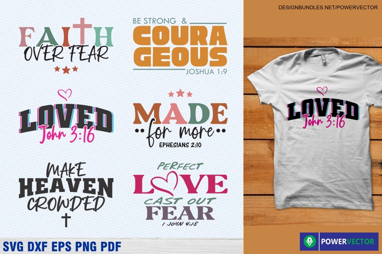 Christian SVG Designs Bundle
