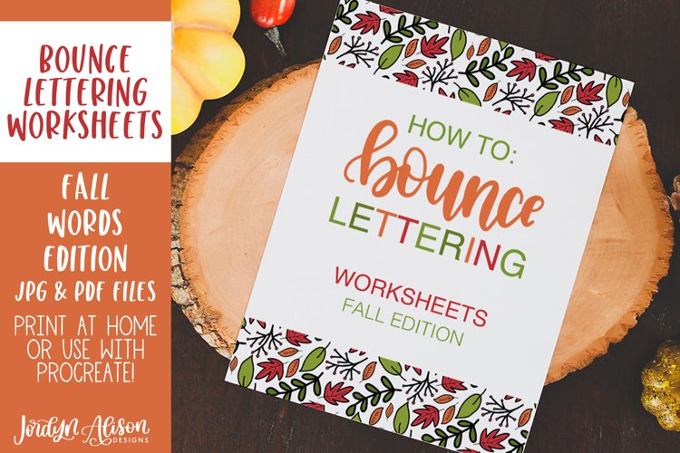 Procreate Lettering Guides | Design Bundles
