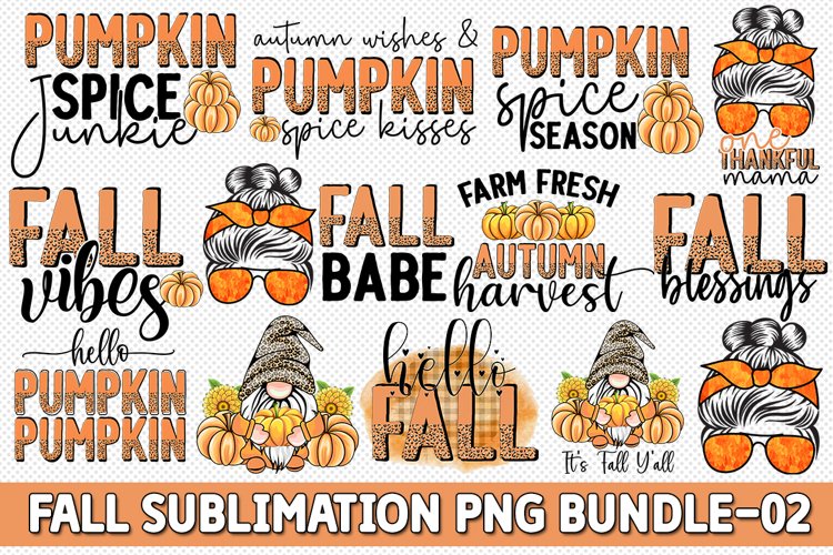 Fall Sublimation Bundle