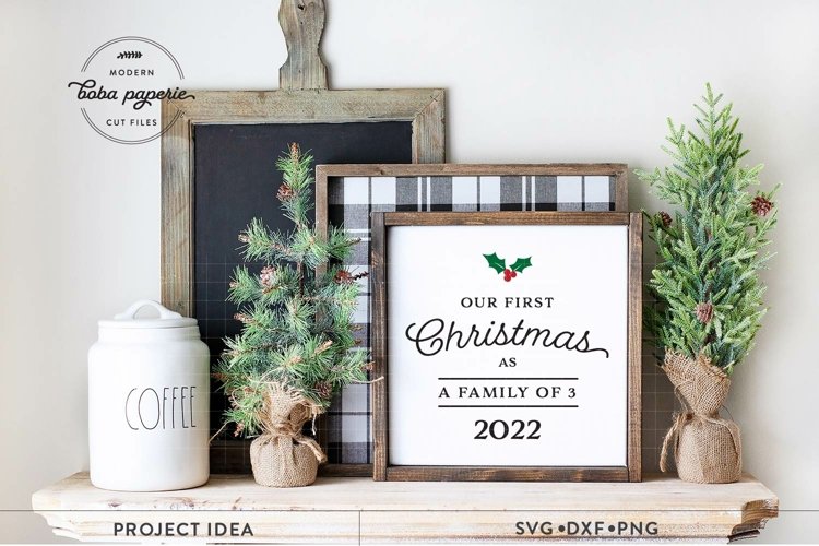 First Christmas As A Family Of 3 Christmas Pillow Svg first-christmas-as-a-family-of-3-christmas-pillow-svg