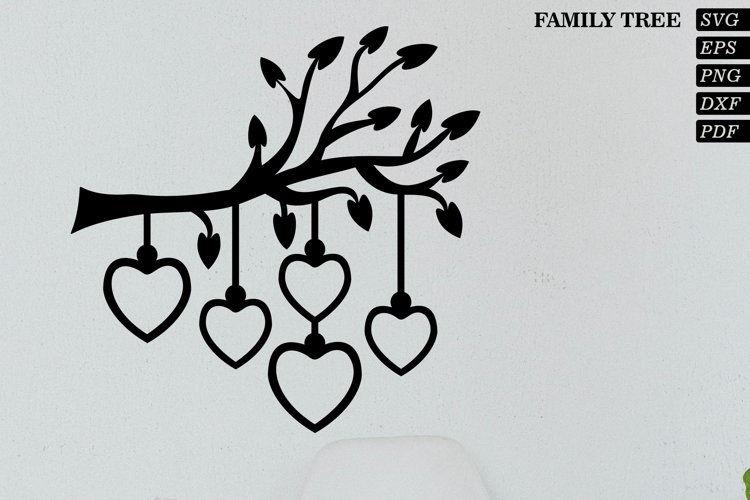Family tree branch SVG - Family Tree Photos frame svg cut