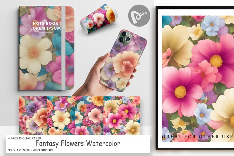 Floral | Digital Paper Seamless Pattern