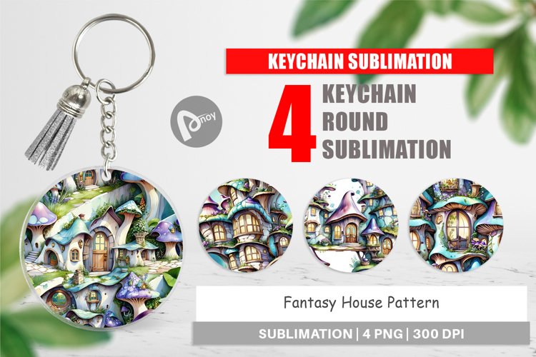 12 Bundle Keychain Sublimation Designs