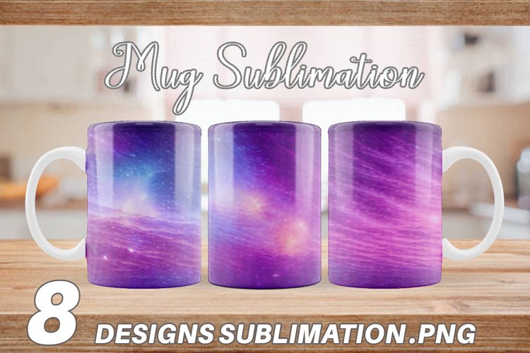 Mug sublimation background