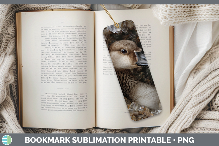 Farm Geode Goose Bookmark Sublimation Printable Designs