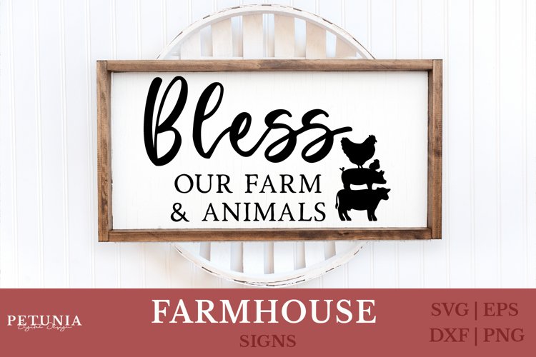 Farm Life Signs SVG | Farmhouse Signs