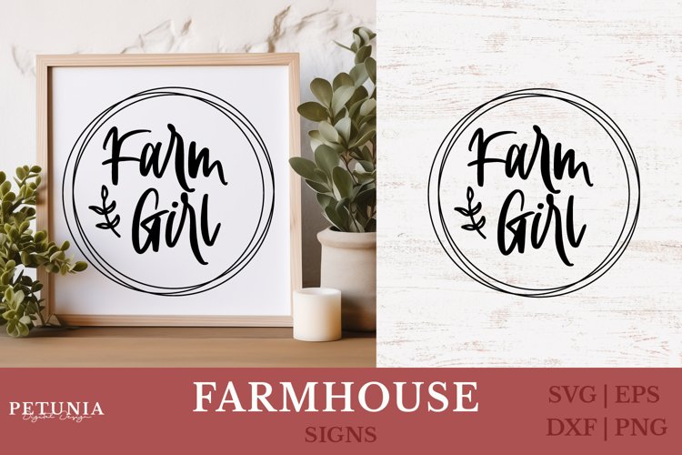 Farm Life Signs SVG | Farmhouse Signs