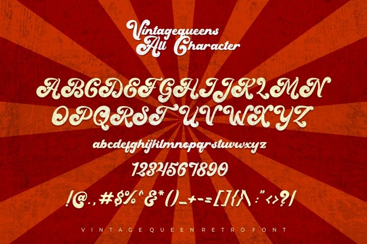 Vintage Queens - Retro Bold Script - Free Font Of The Week | Font Bundles