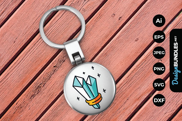 Esoteric Element Keychain