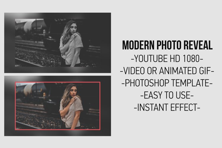 Animated Modern Photo Reveal