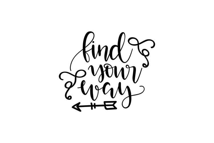 Find Your Way SVG Cut File (1526232)
