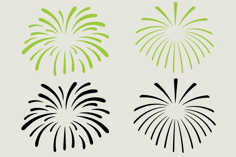 Fireworks SVG PNG, Fireworks SVG Cut File, Fireworks Clipart