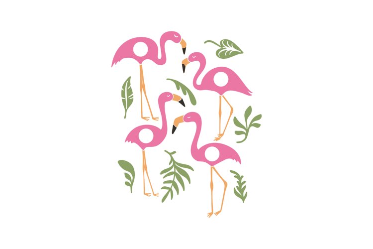 Flamingo Monogram Frames (1528238)