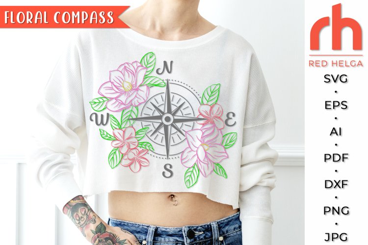 Floral | RedHelgaArt | Design Bundles