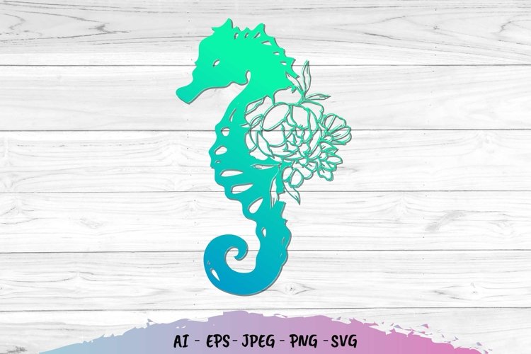 Seahorse Svg | Design Bundles