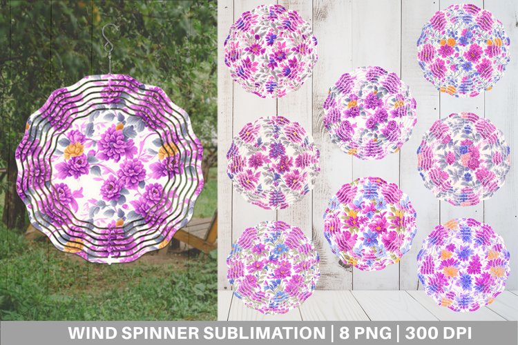 Wind Spinner | Sublimation Spinner Design