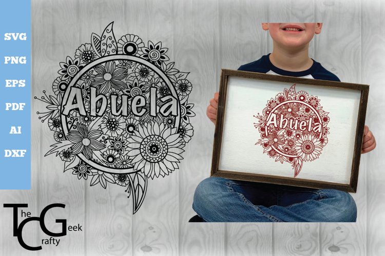 Abuela SVGs | Design Bundles
