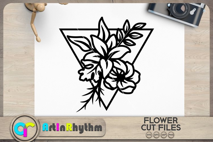 Flower cut files (2062057)