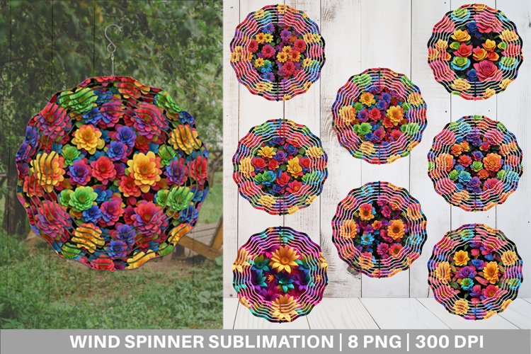 Wind Spinner | Sublimation Spinner Design