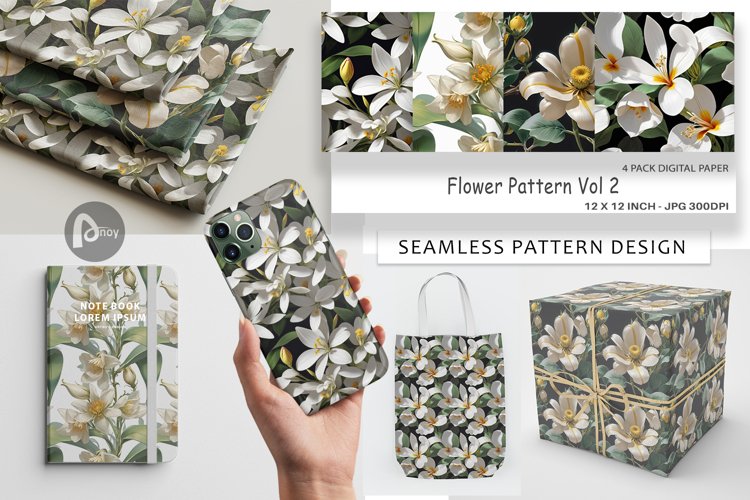 Floral | Digital Paper Seamless Pattern