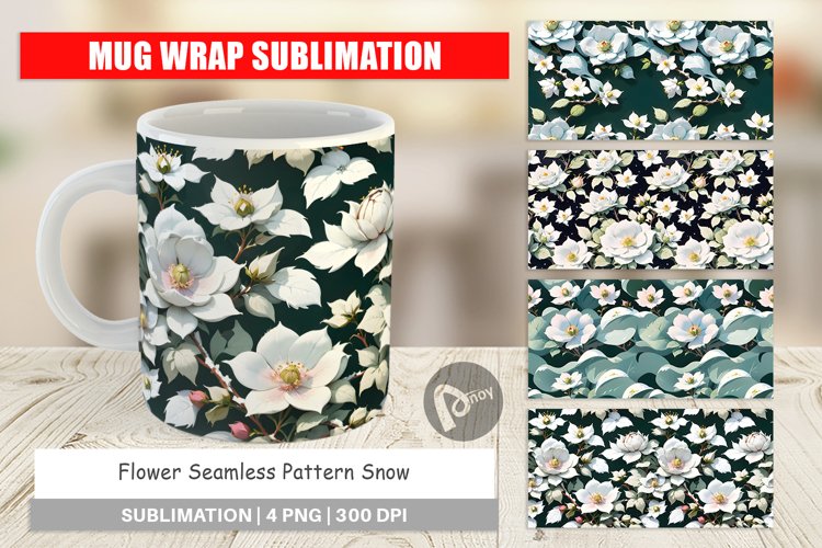 Mug sublimation background