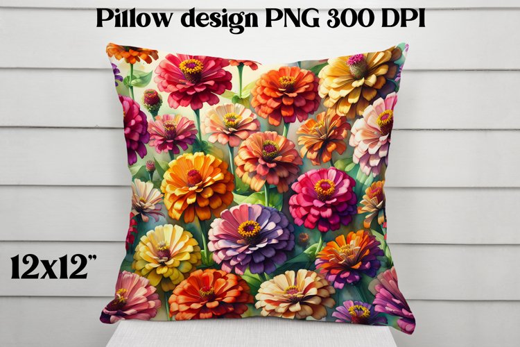Flower pattern pillow design | Flower digital paper