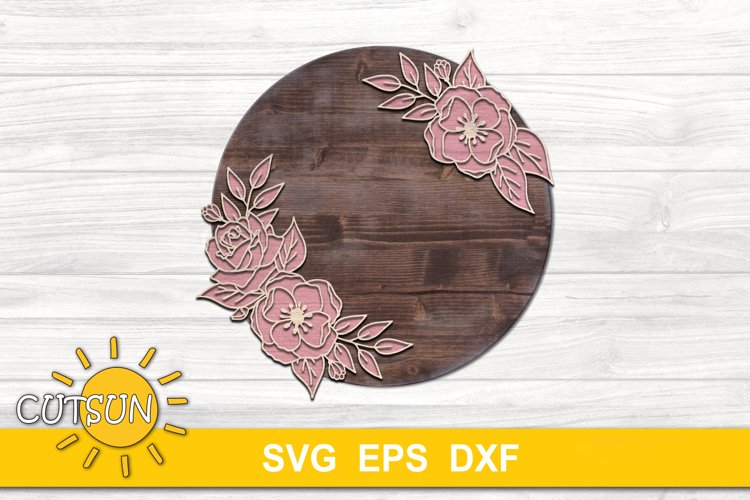 Layered Flower Svg | Design Bundles