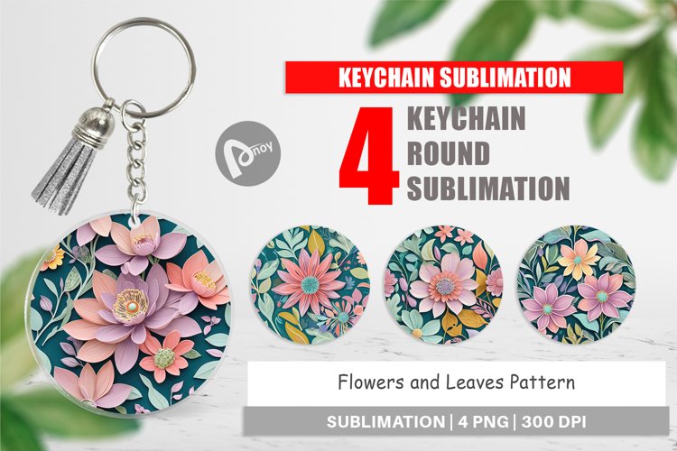 12 Bundle Keychain Sublimation Designs