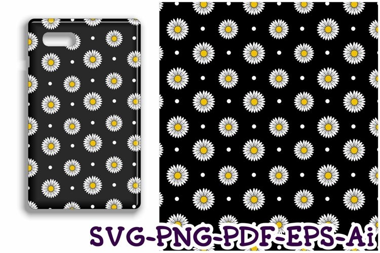 Flowers Seamless Pattern Backgrounds Sublimation SVG Designs