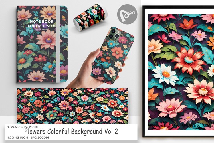 Floral | Digital Paper Seamless Pattern