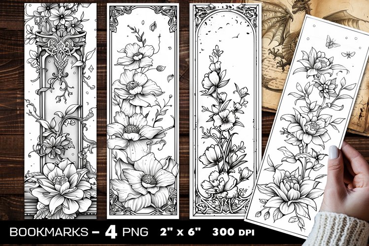 coloring pages for bookmarks