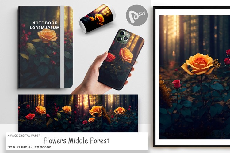 Floral | Digital Paper Seamless Pattern